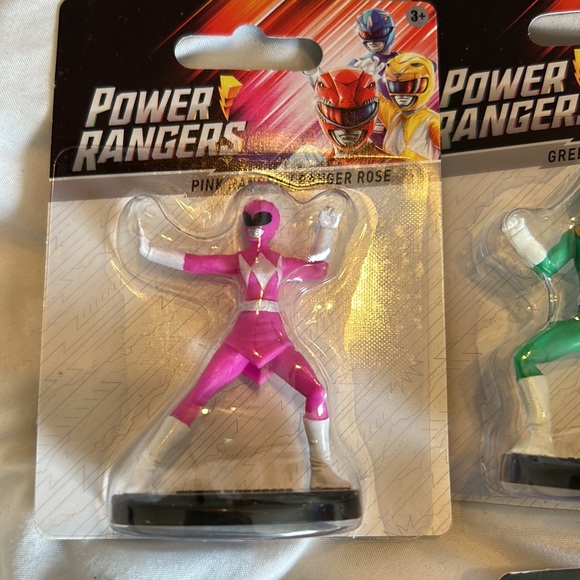 Hasbro | Toys | Power Rangers Micro Collection Cake Toppers | Poshmark